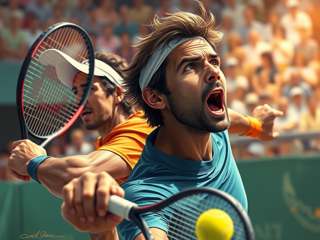 Tennis as Battle of Characters – Alisher Faizullaev