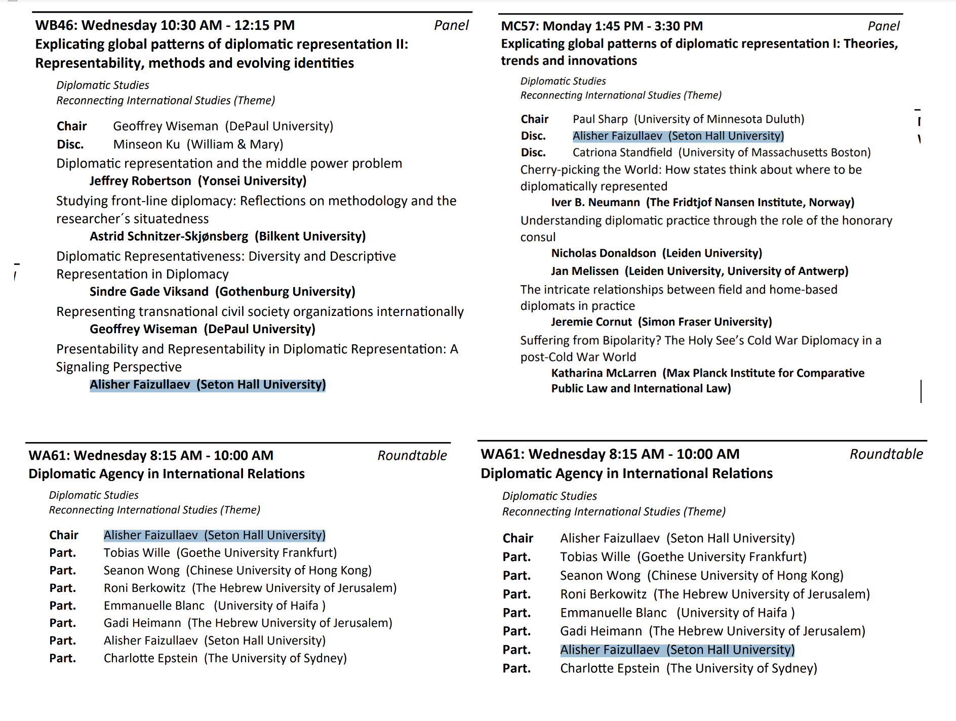 AT ISA2025 – Prof. Dr. Alisher Faizullaev